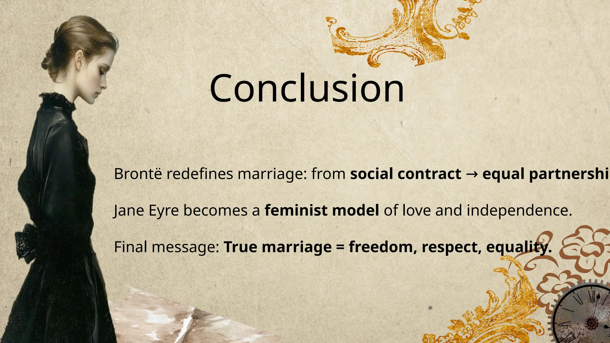 From Contract to Equality : Marriage In "Jane Eyre" | PPTX