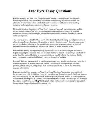 Jane Eyre Essay Questions.pdf