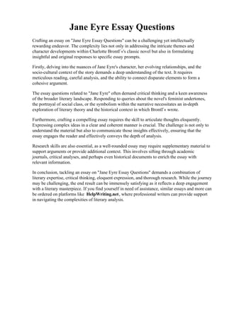 Jane Eyre Essay Questions.pdf
