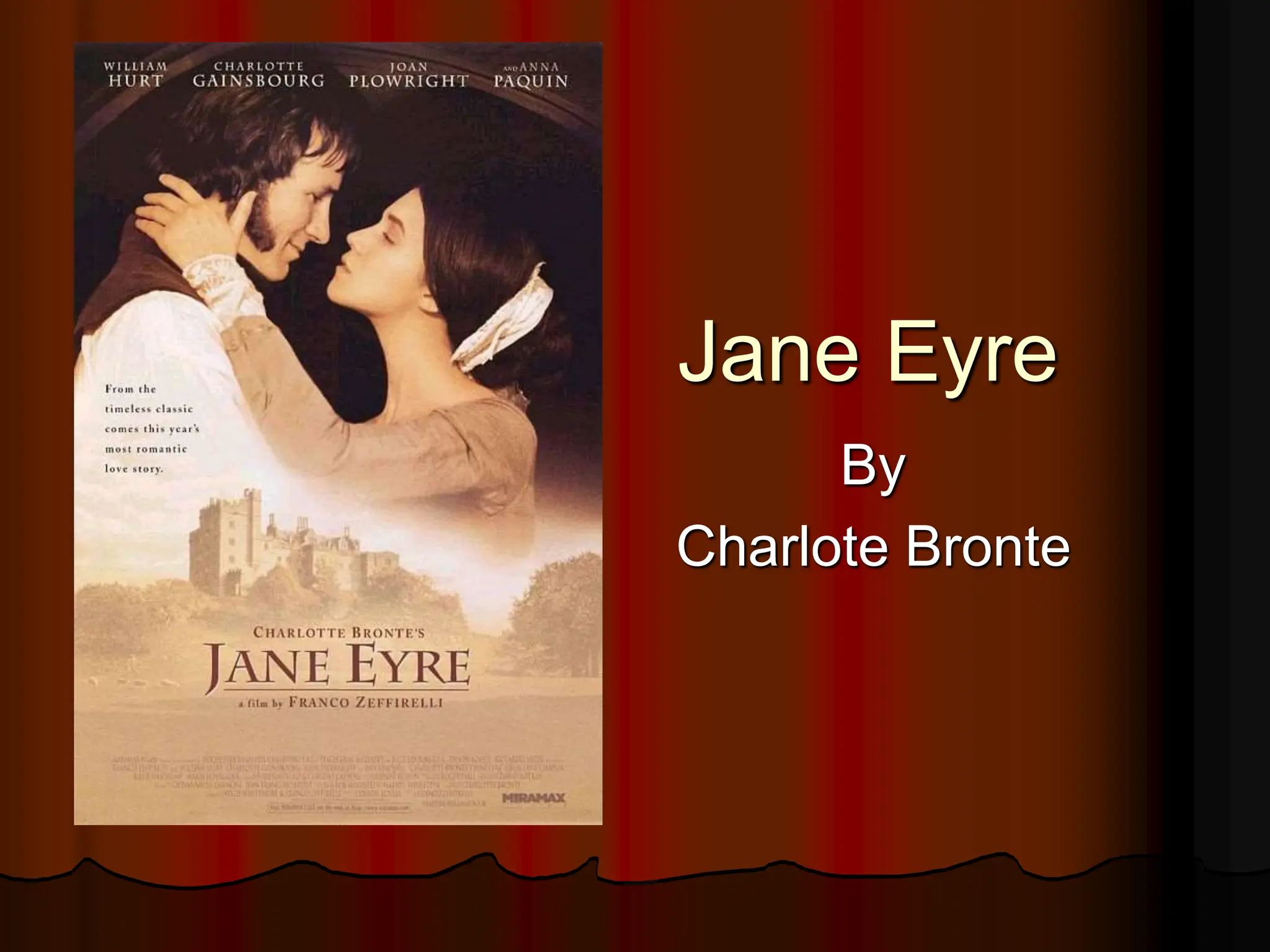 Jane Eyre life and facts about the writer | PPT