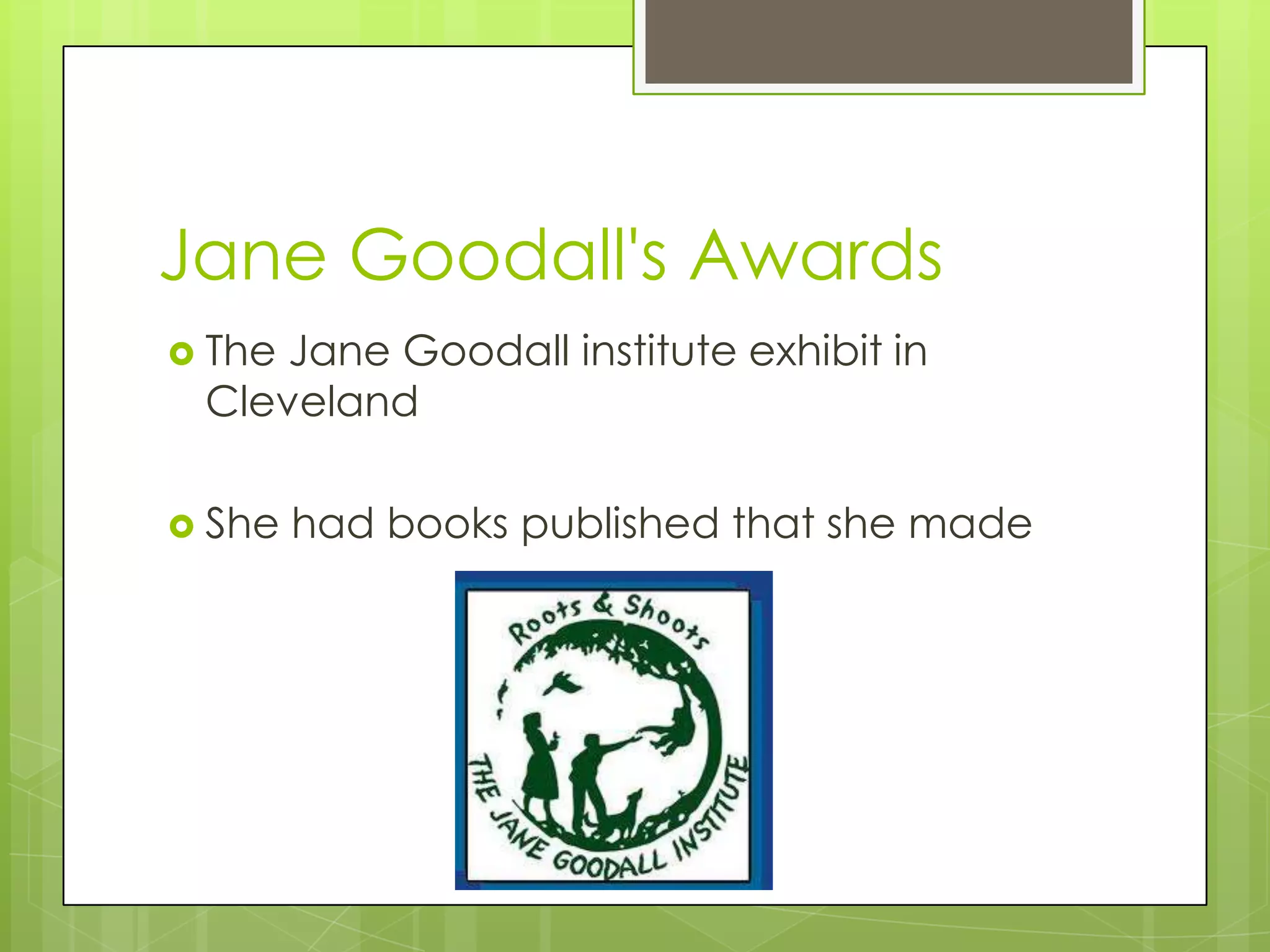 Jane goodall | PPTX