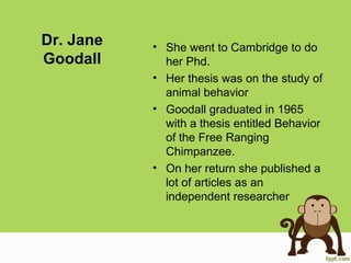 Jane Goodall | PPT