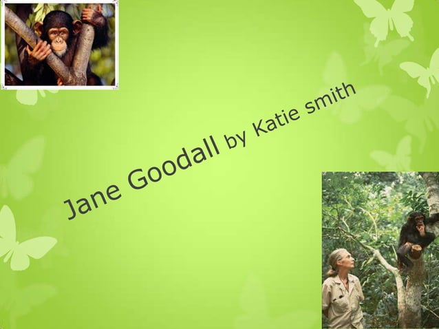 Jane Goodall by Katie Smith | PPT