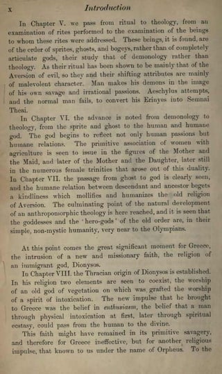 Jane harisson prolegomena to study of greek religion | PDF