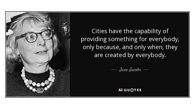 Jane Jacobs - Life and Work, a short presentation. | PPTX