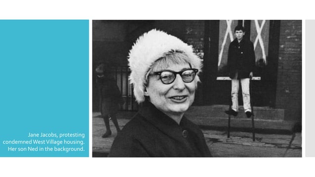 Jane Jacobs - Life and Work, a short presentation. | PPTX