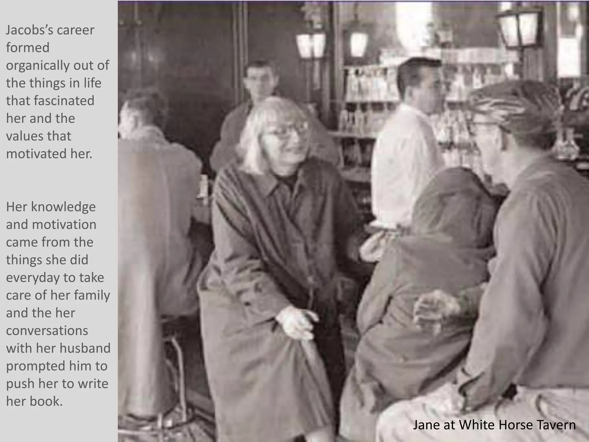 Jane Jacobs by Lindsey Mathews Padrino | PPTX