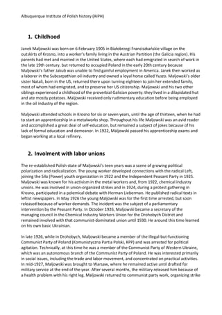 Janek maljowski | PDF