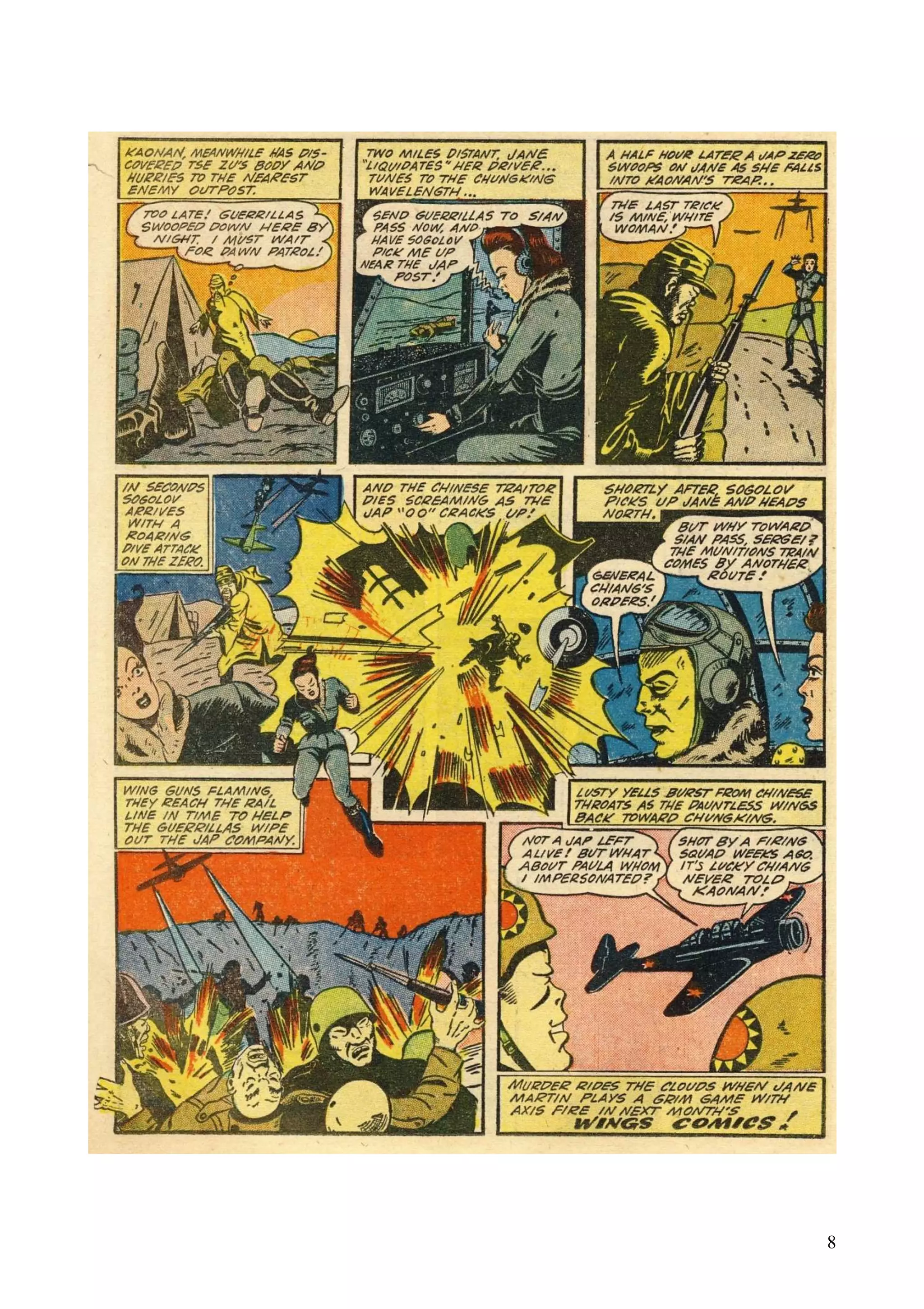 JANE MARTIN (1933-1944) Lily Renée [Women Comic - Mujeres Cómic] | PDF