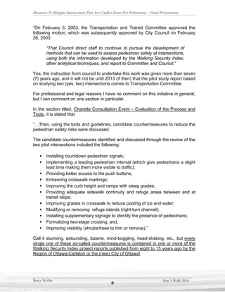 Jane's walk remarks final | PDF