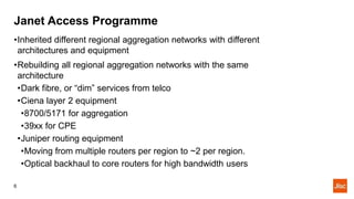 Janet Network update | PPT