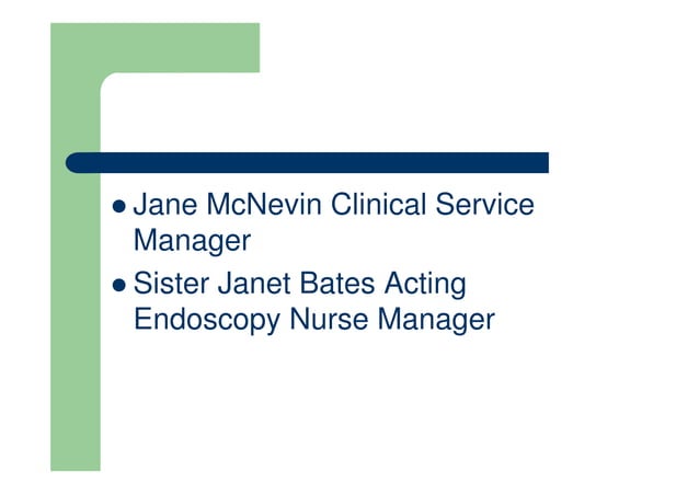 Endoscopy - conducting a start and stop time audit | PDF | Medical Health