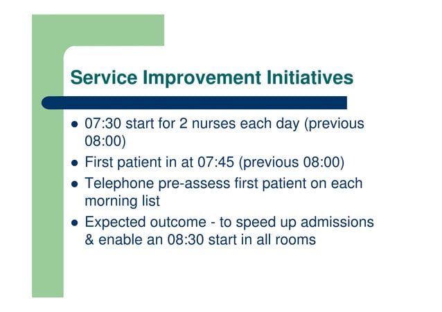 Endoscopy - conducting a start and stop time audit | PDF | Medical Health