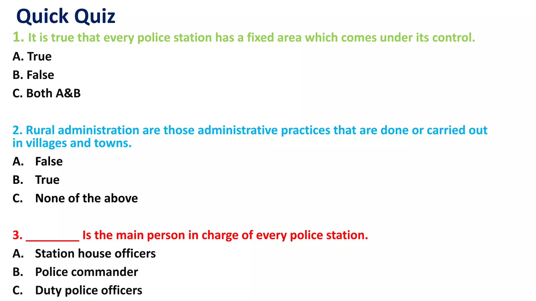 RURAL ADMINISTRATION | PPTX