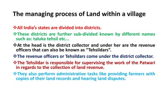RURAL ADMINISTRATION | PPTX | Land and Farms | Real Estate