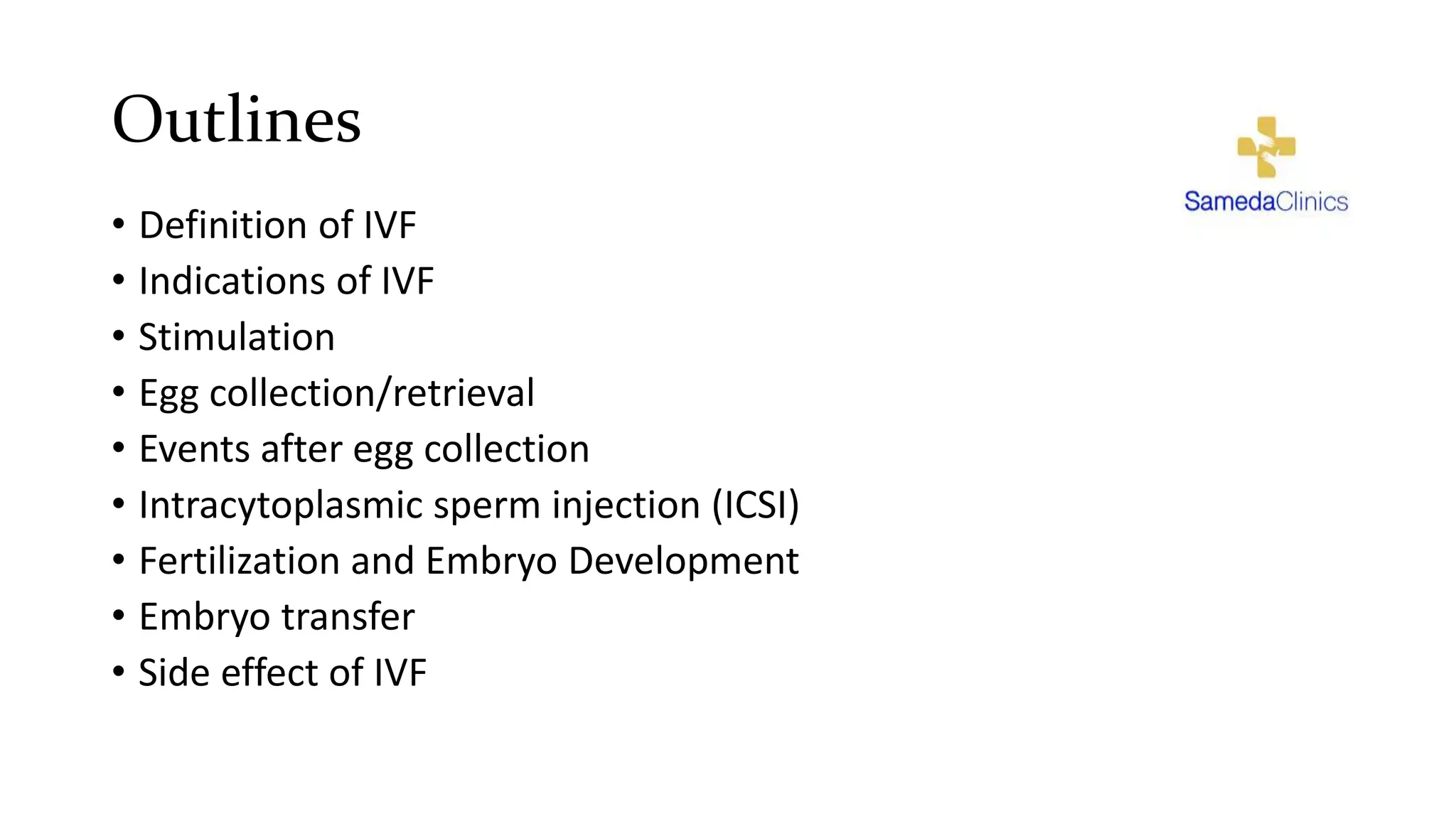 INVITRO FERTILIZATION (IVF) | PPTX