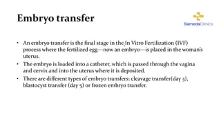 INVITRO FERTILIZATION (IVF) | PPTX