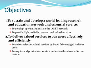 joint academic network | PPTX