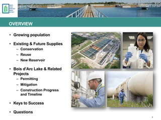 A New Reservoir Project 30 Years in the Making - Tom Kula and Mike ...