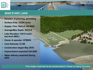 A New Reservoir Project 30 Years in the Making - Tom Kula and Mike ...