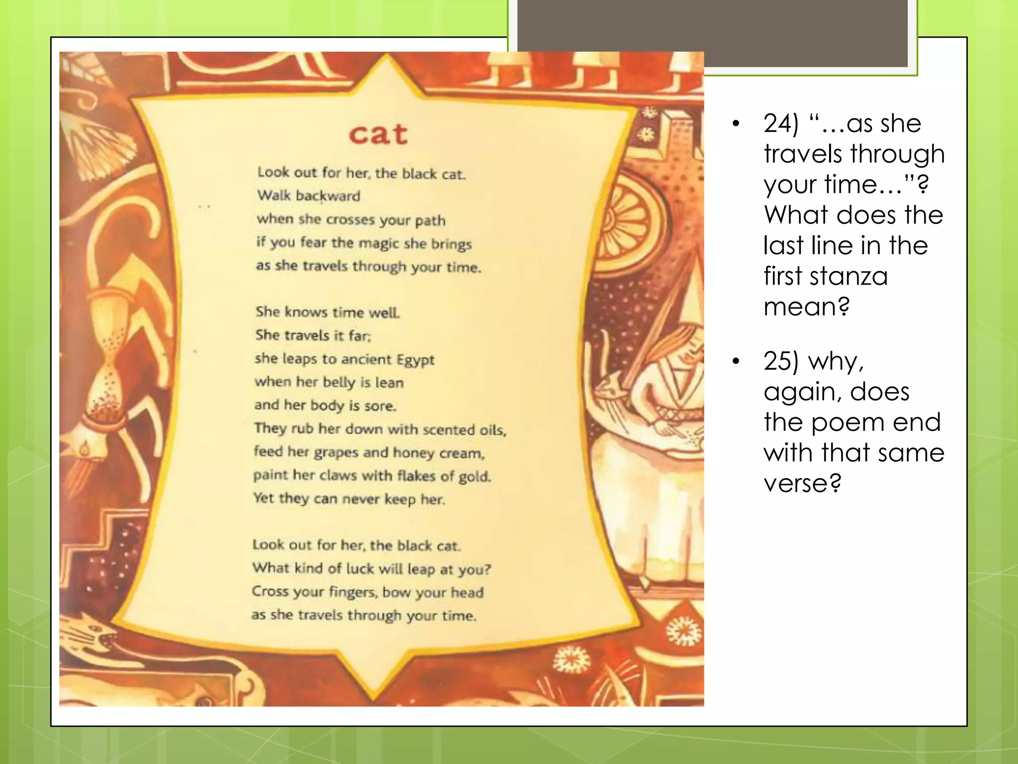 Janet wong poems - thursday | PPT