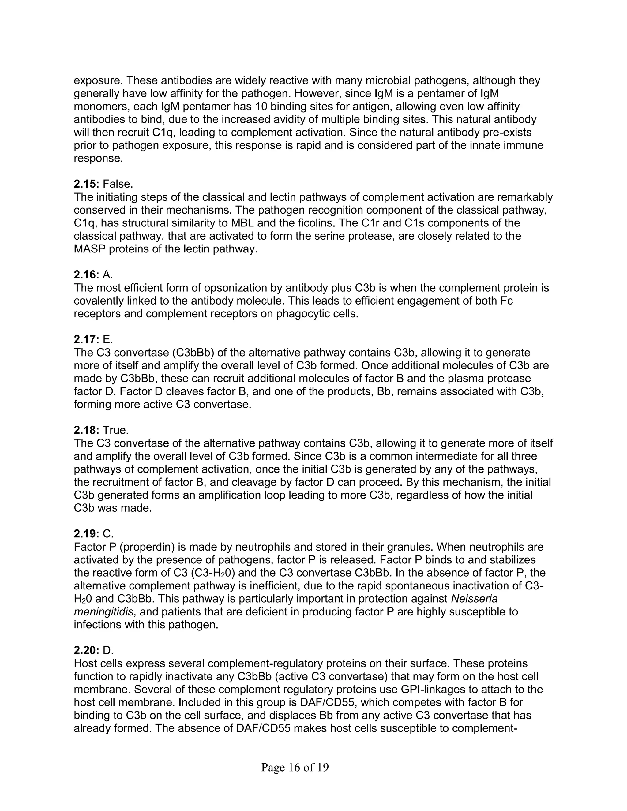 Janeways Immunobiology 9th Edition Murphy Test Bank | PDF