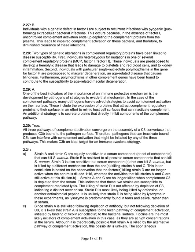 Janeways Immunobiology 9th Edition Murphy Test Bank | PDF