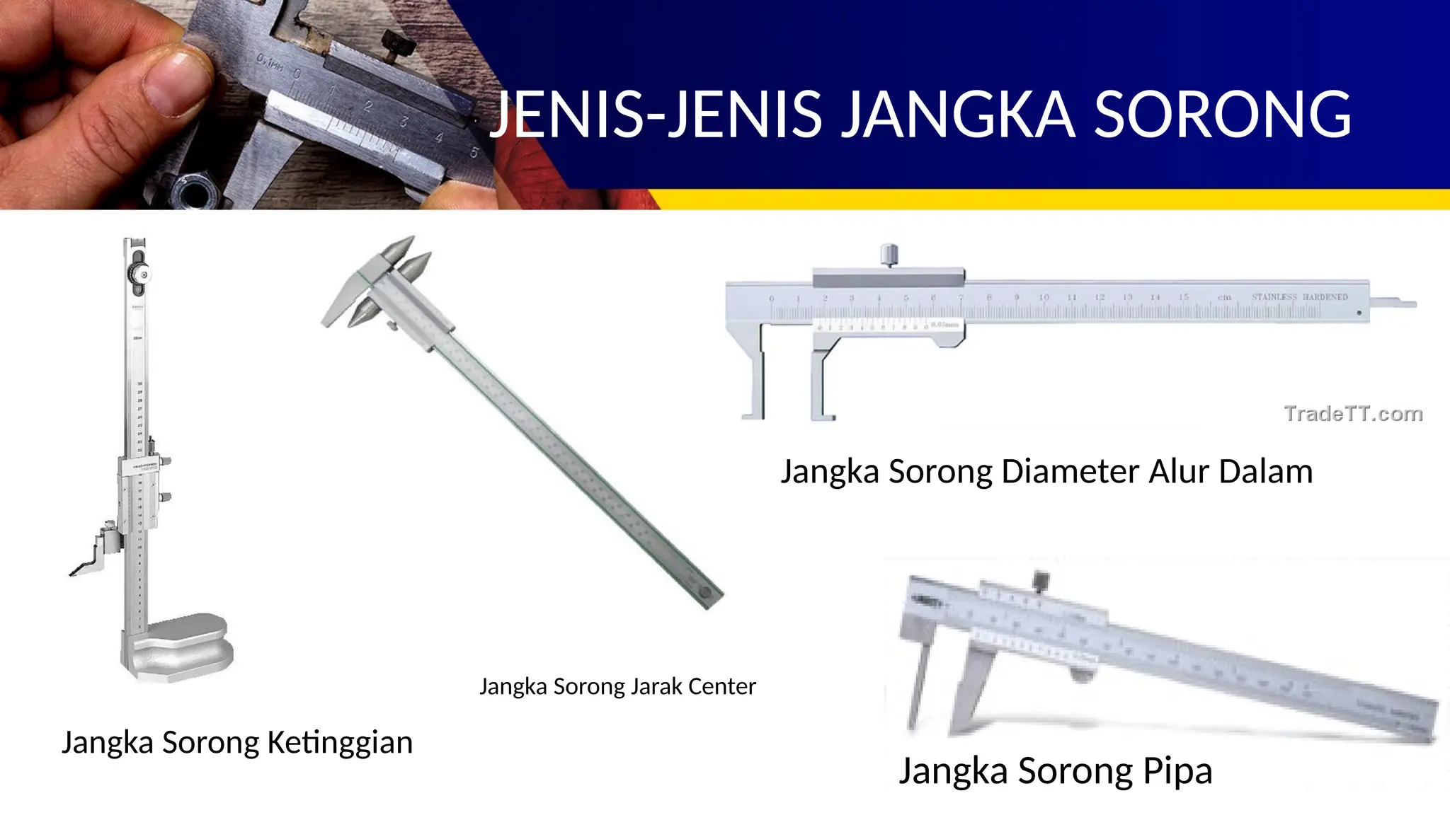 Pengenalan alat ukur jangka sorong untuk teknik mesin | PPTX