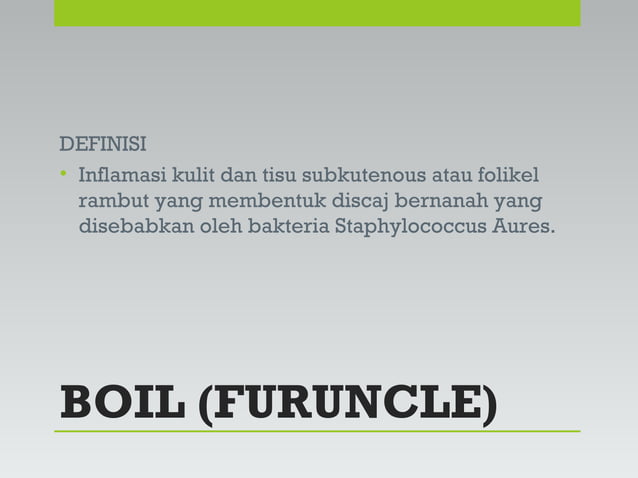 JANGKITAN - ABCESS, BOIL, SINUS, FISTULA & FISSURE | PPT