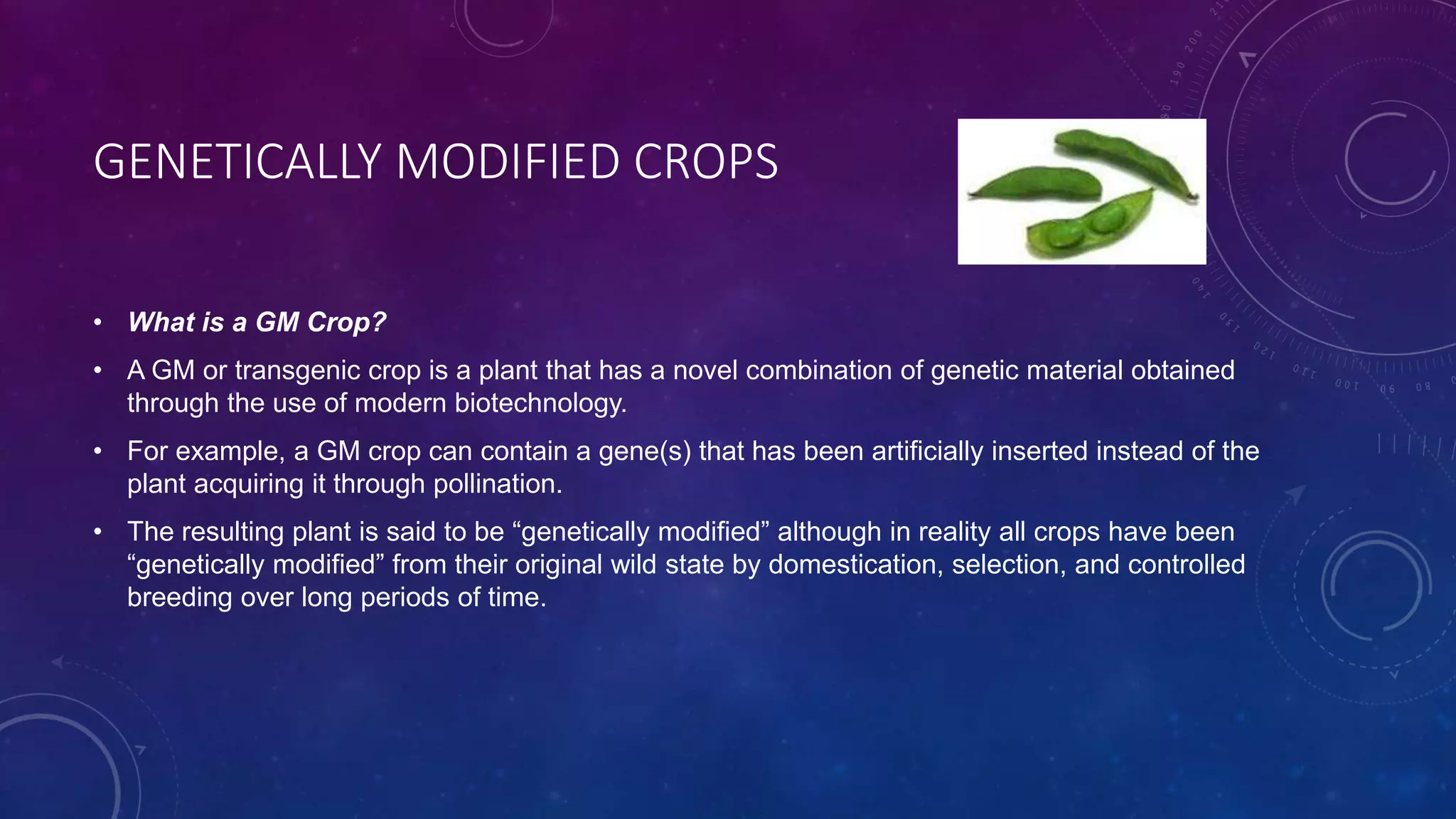 Detection of gm crops | PPTX
