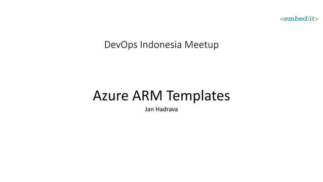Azure ARM Template | PDF | Cloud Computing | Internet