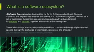 The Ecosystem A driver for natural collaboration | PPT