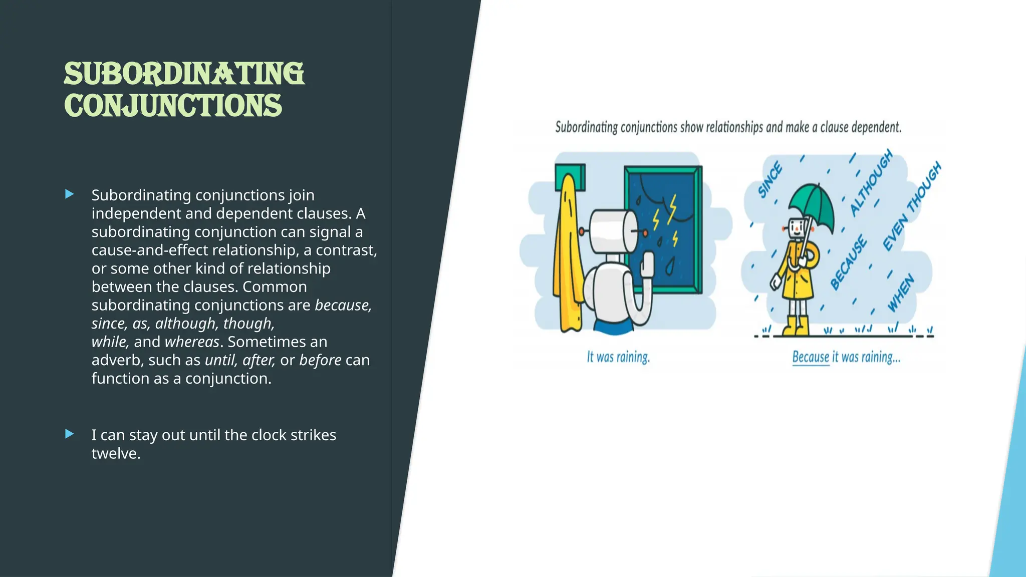 Forming Conjunctions for Kids/ English learners | PPTX