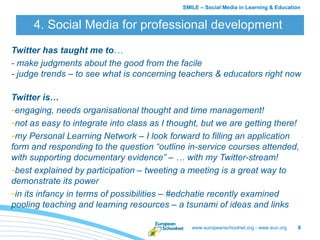 M&L 2012 - Smile – social media in learning & education - by Janice ...