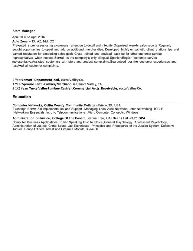 Janice franklin resume(3) | PDF