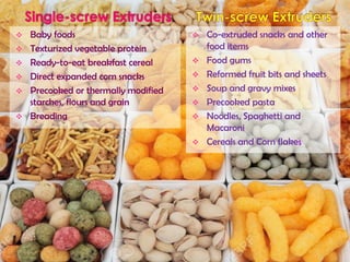 Extrusion Processing by Janice Laforteza | PDF