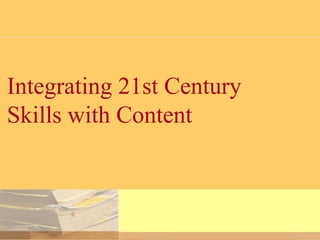 The 21st Century Century Digital Learner and The 21st Century Skills | PPT