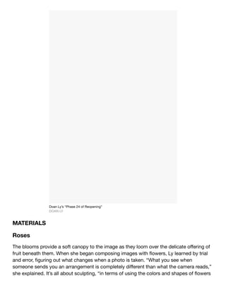 How I Made This: Doan Ly’s Iridescent Flower Photography | PDF