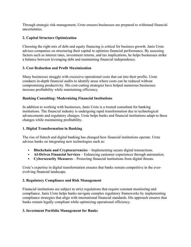 Janis Urste Transforming Businesses with Expert Banking and Financial Consulting.docx