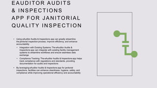 Janitorial quality inspections using eAuditor Audits & Inspections | PPT