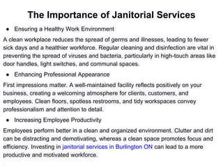 Janitorial Services in Milton_ Maintaining a Clean and Hygienic ...