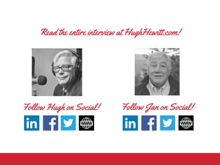 Jan Janura Talks CAbi Clothes on The Hugh Hewitt Show | PPT