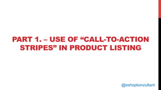 CASE STUDY 2014 - Jan Kalianko: Call-To-Action Stripes on SVETBOT.cz ...