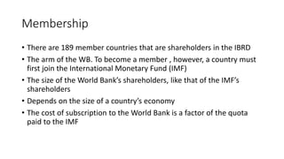 About World Bank | PPT