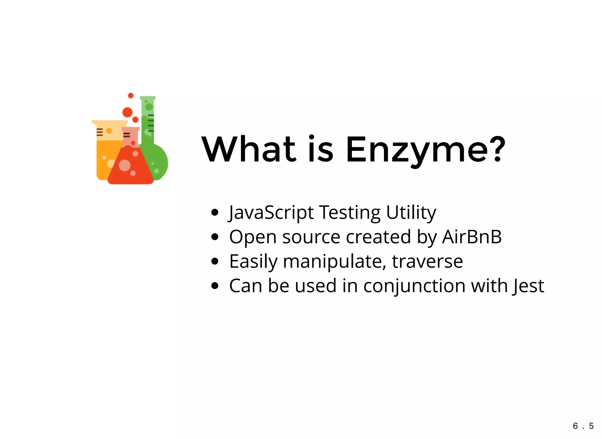 Crushing React bugs with Jest and Enzyme | PDF