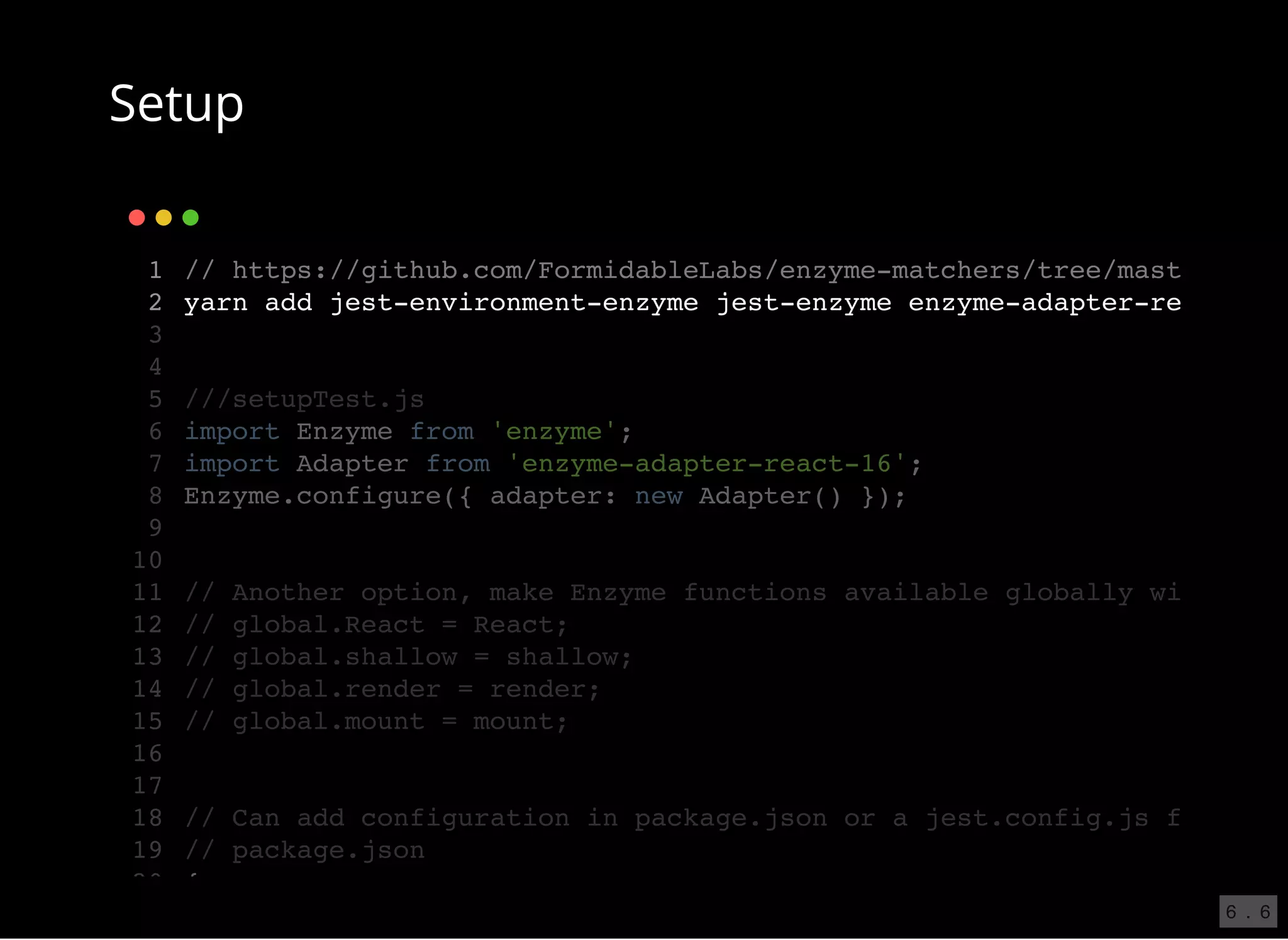 Crushing React bugs with Jest and Enzyme | PDF