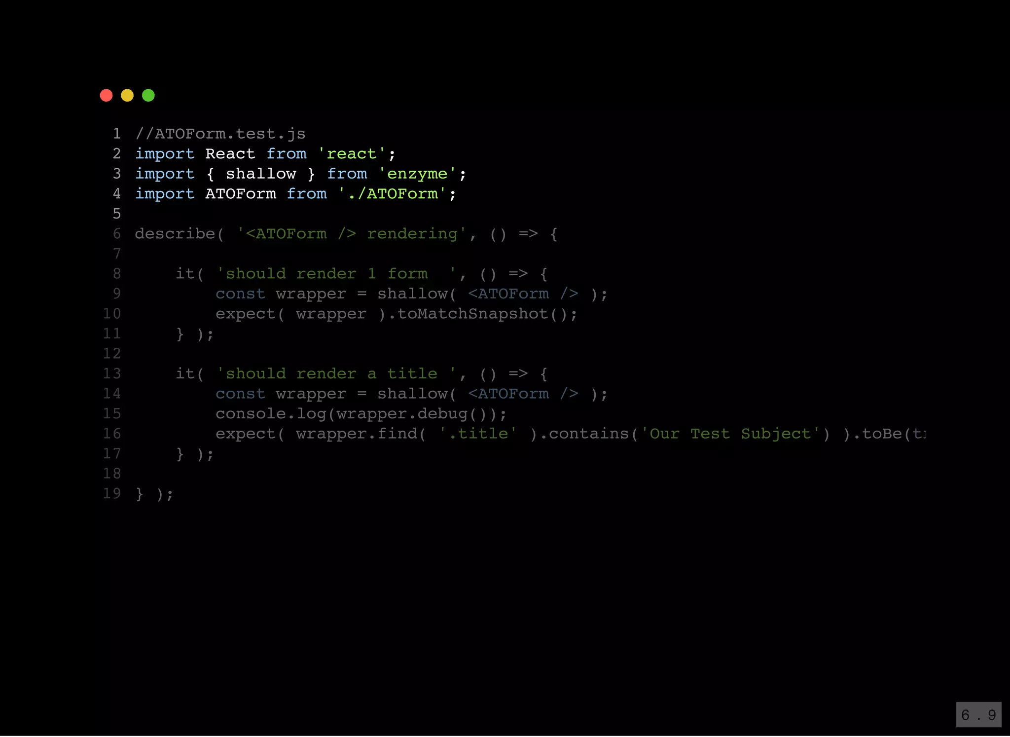 Crushing React bugs with Jest and Enzyme | PDF