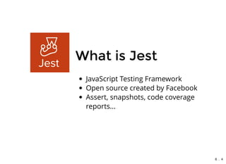 Crushing React bugs with Jest and Enzyme | PDF