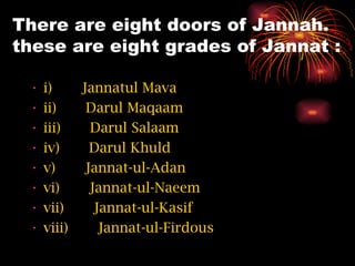 Jannah | PPS | Islam | Religion & Spirituality
