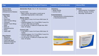 COMMON MEDICATIONS USED IN INTENSIVE CARE UNIT.pptx